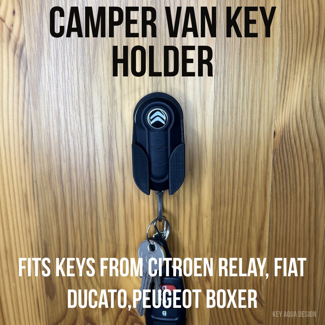 Van Key Holder motorhome Van Campervan Fiat Ducato, Citroen Relay ...