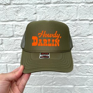 Howdy Darlin' Hat DTF Transfer, Ready to Press DTF Transfers - Direct ...