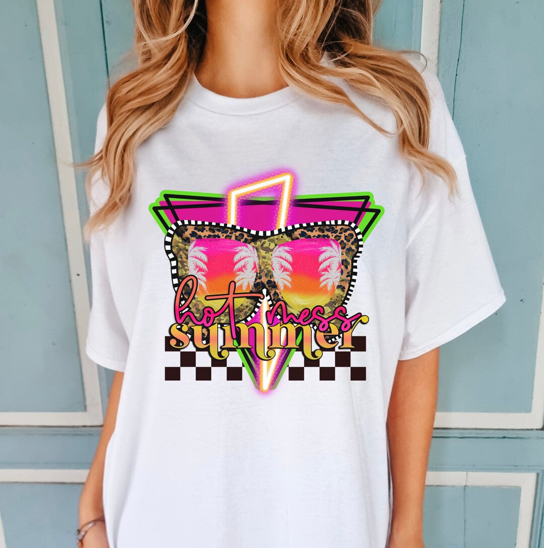Hot Mess Summer DTF Transfer, Ready to Press - Etsy