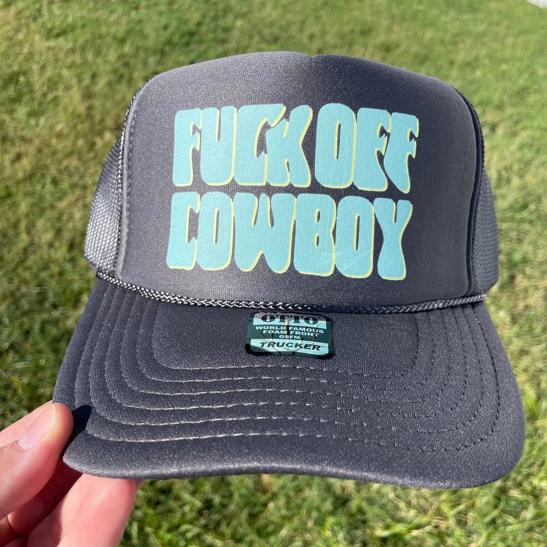 F off Cowboy Hat DTF Transfer, Ready to Press DTF Transfers - Direct to ...