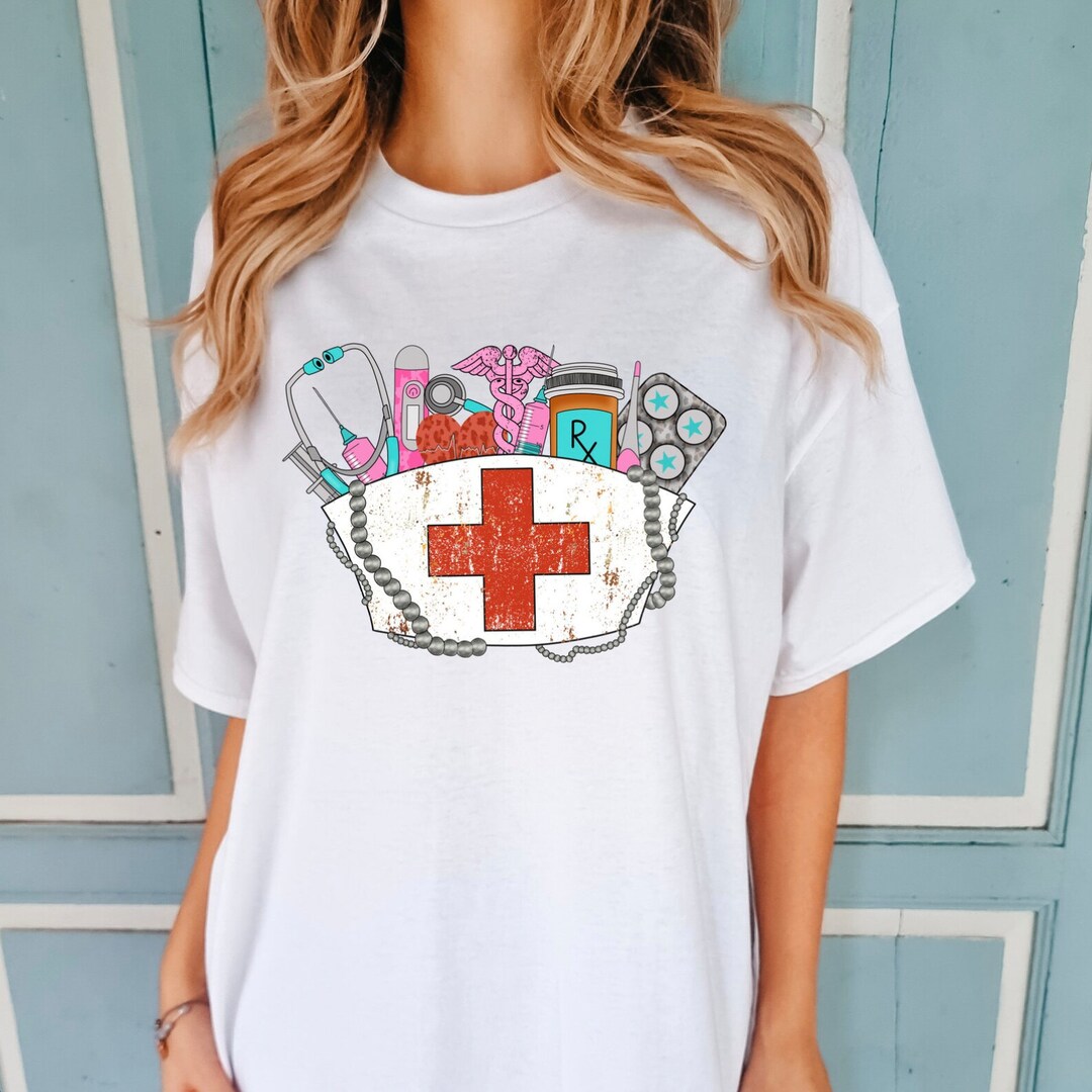 Nurse Turquoise DTF Transfer, Ready to Press DTF Transfers - Direct to ...