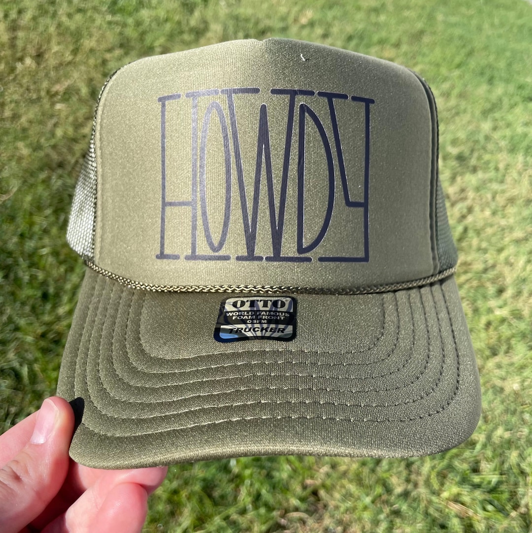 Howdy Hat DTF Transfer, Ready to Press DTF Transfers - Direct to Film ...