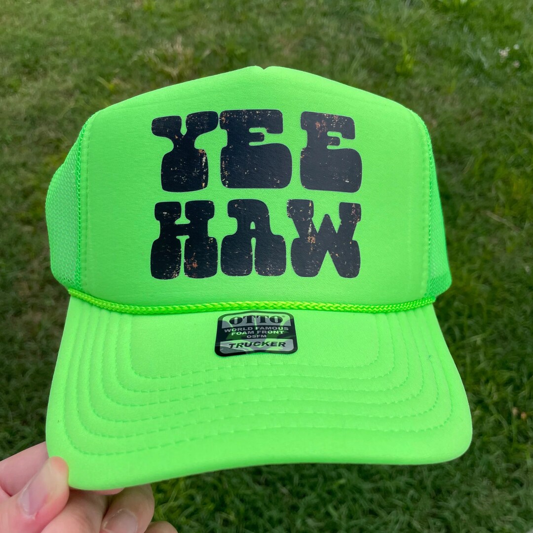 Yee Haw Hat DTF Transfer, Ready to Press DTF Transfers - Direct to Film ...