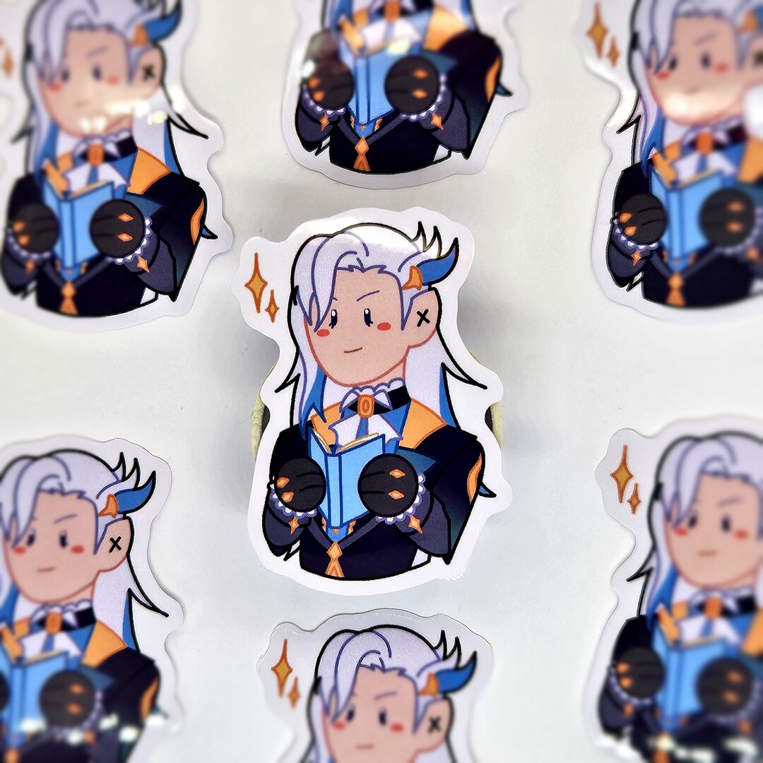 Genshin Impact Neuvillette STICKER - Etsy