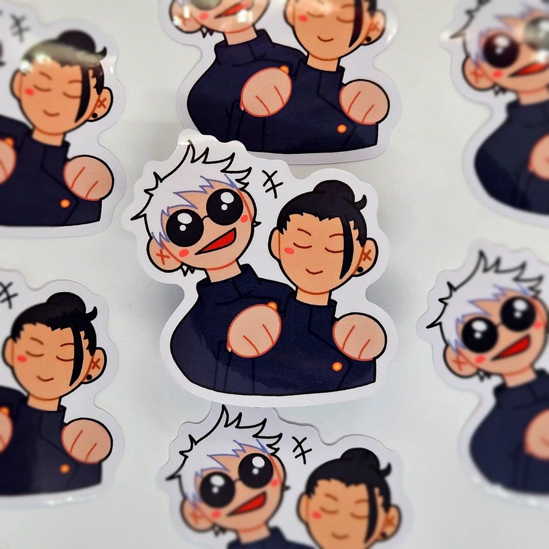 Gojo Geto JJK Jujutsu Kaisen STICKER - Etsy