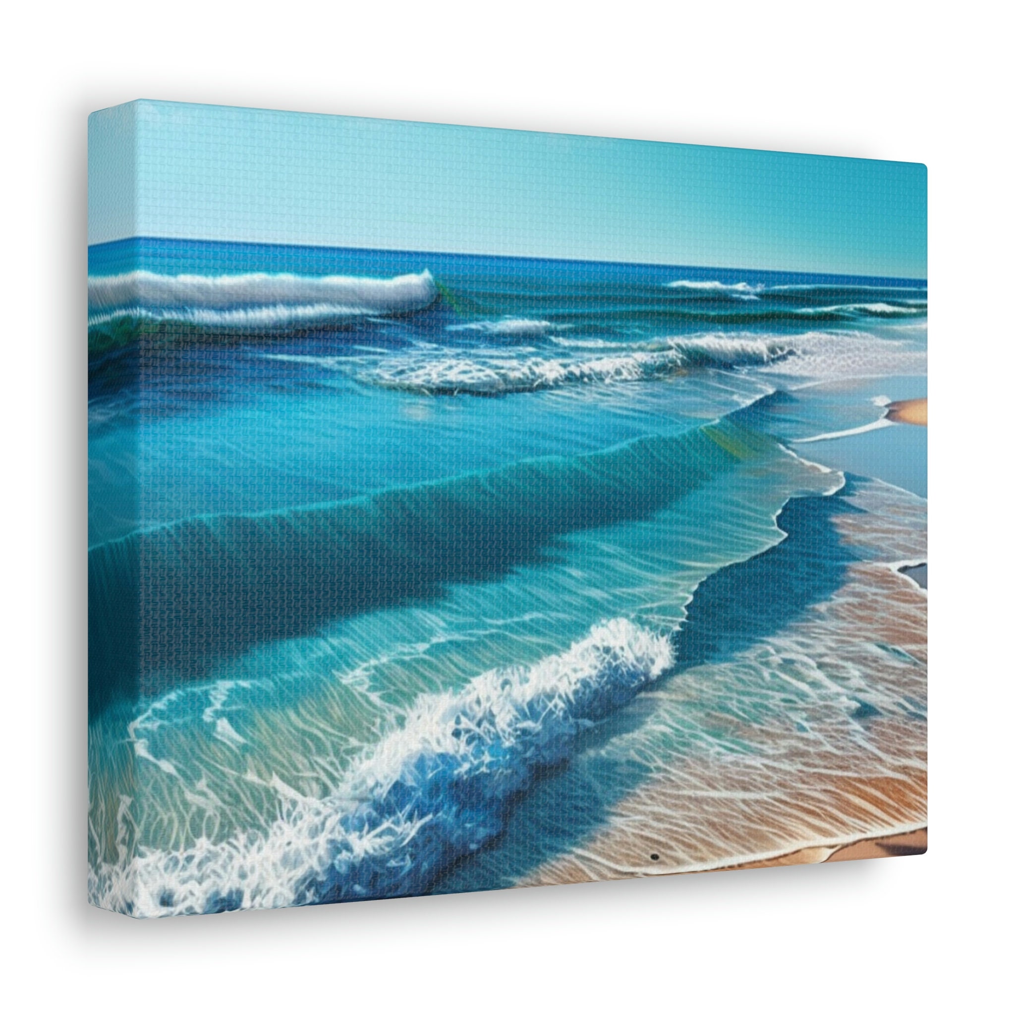 Beach Watercolor Painting Beachscape Ocean Artwork Housewarming Gift ...