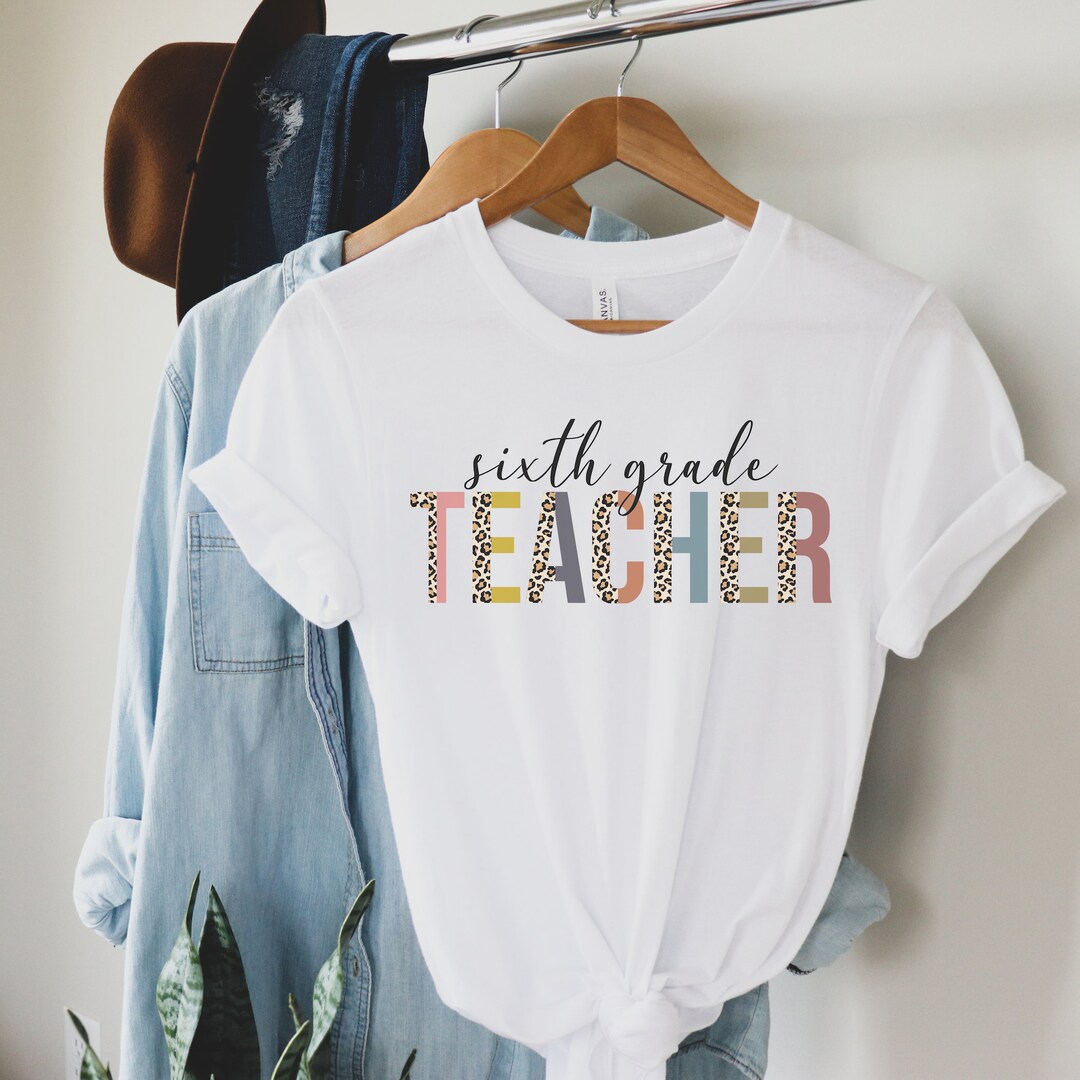 Middle School Teacher Shirt, High School Teacher Tee, Elementary School ...