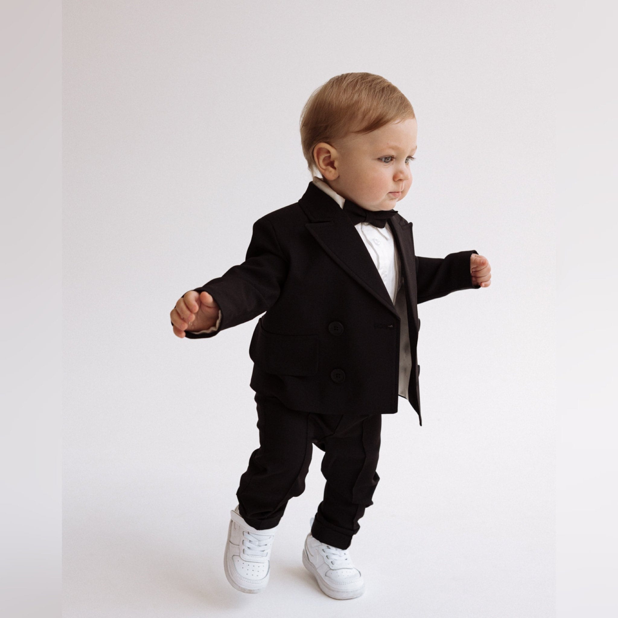 Boy's Classic Suit Slim Fit Set Toddler's Suit - Etsy