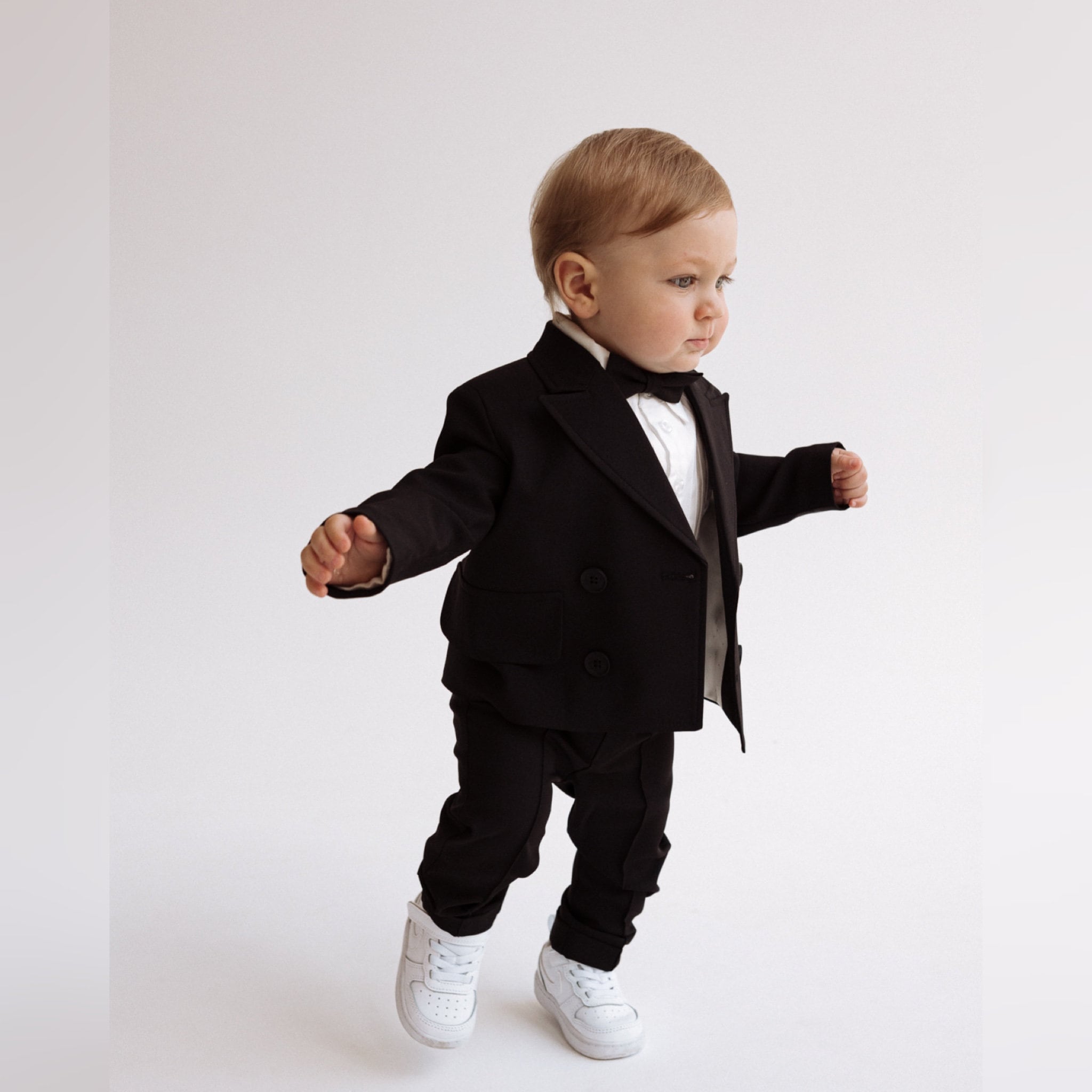 Boys Classic Suit Slim Fit Set - Toddler Suit for Weddings - Jacket ...