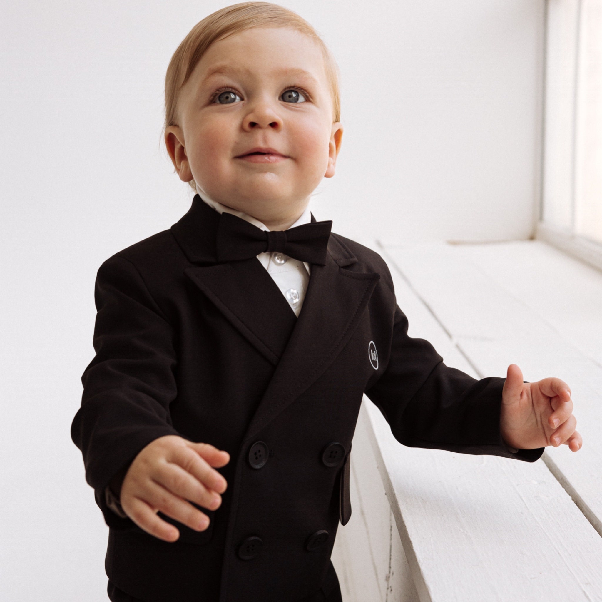 Boy's Classic Suit Slim Fit Set Toddler's Suit - Etsy