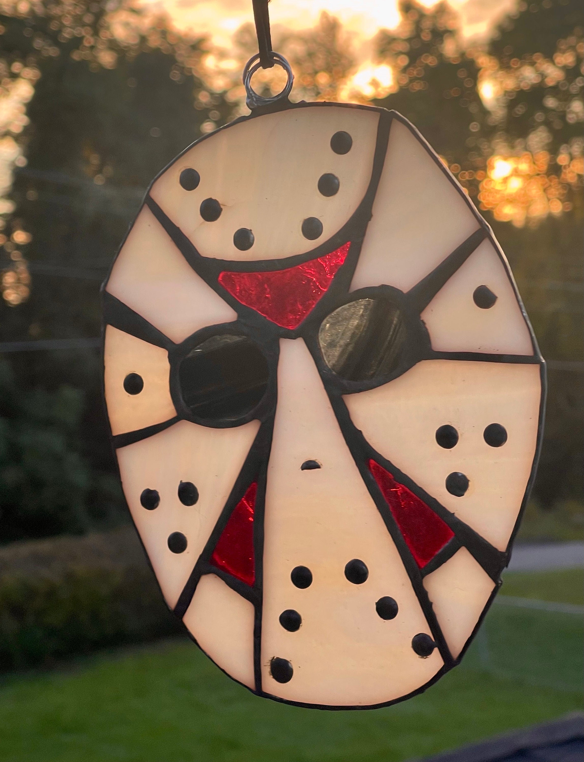 Stained Glass Friday the 13th Jason Mask - Etsy