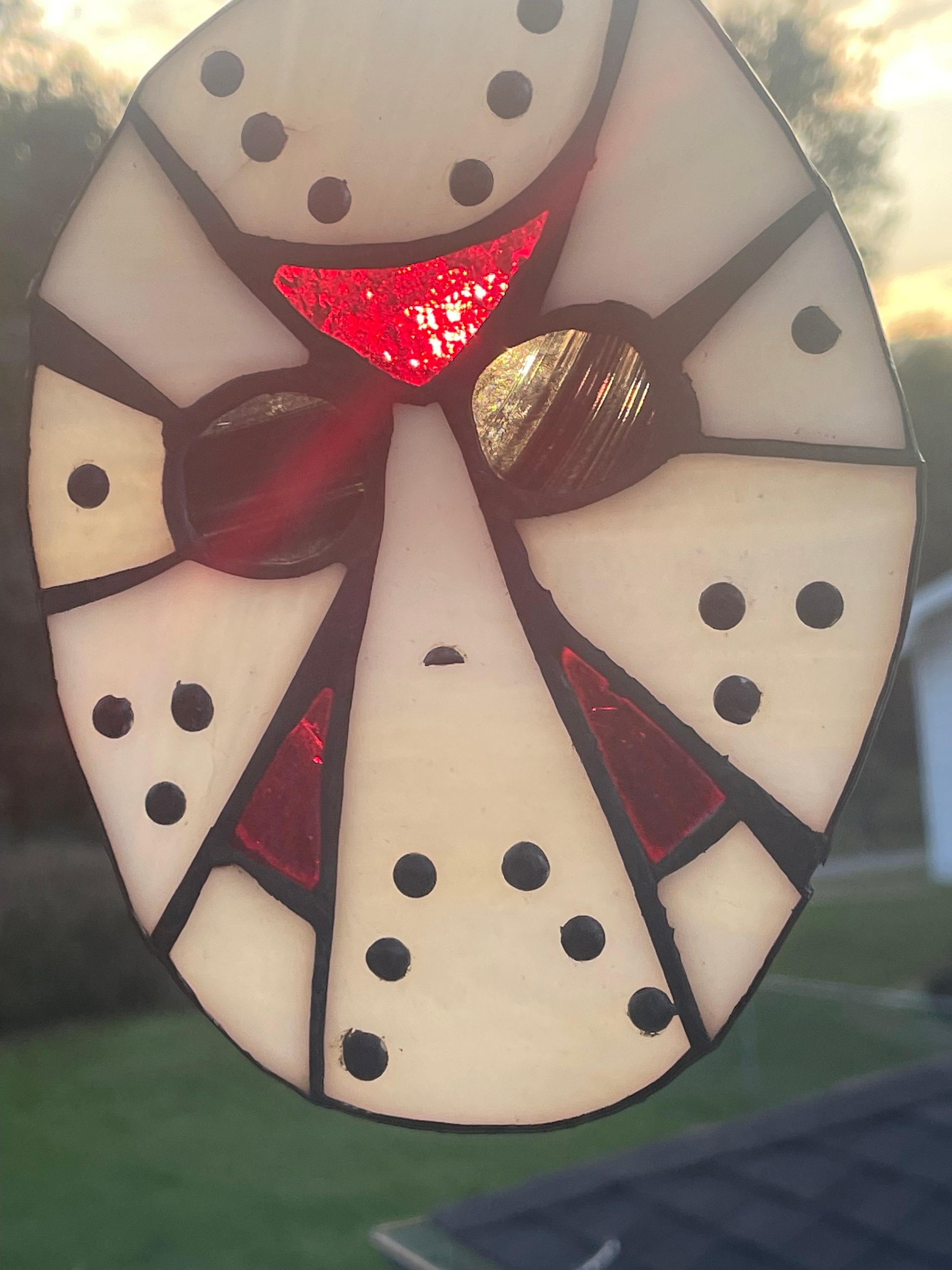 Stained Glass Friday the 13th Jason Mask - Etsy