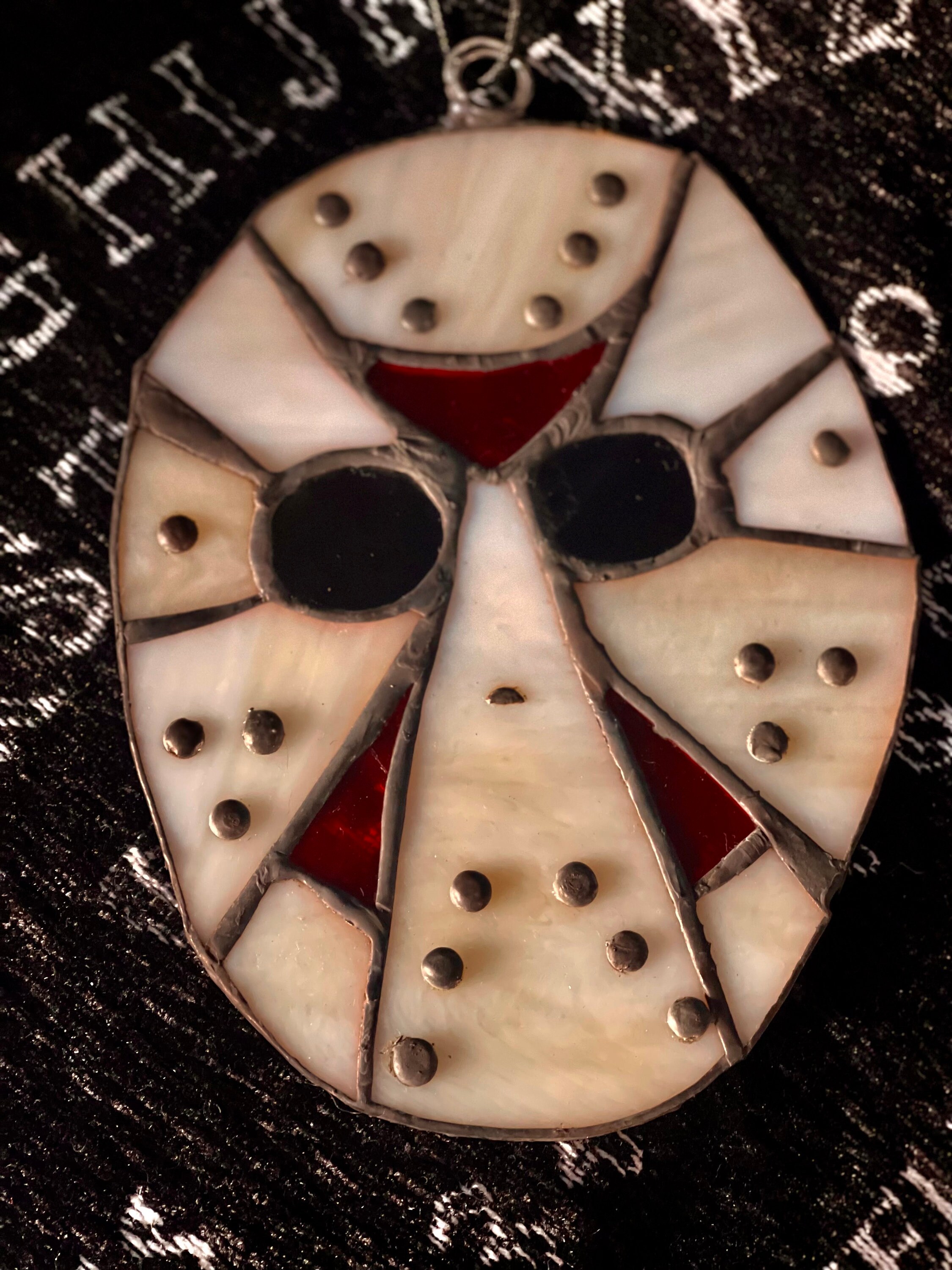 Stained Glass Friday the 13th Jason Mask - Etsy