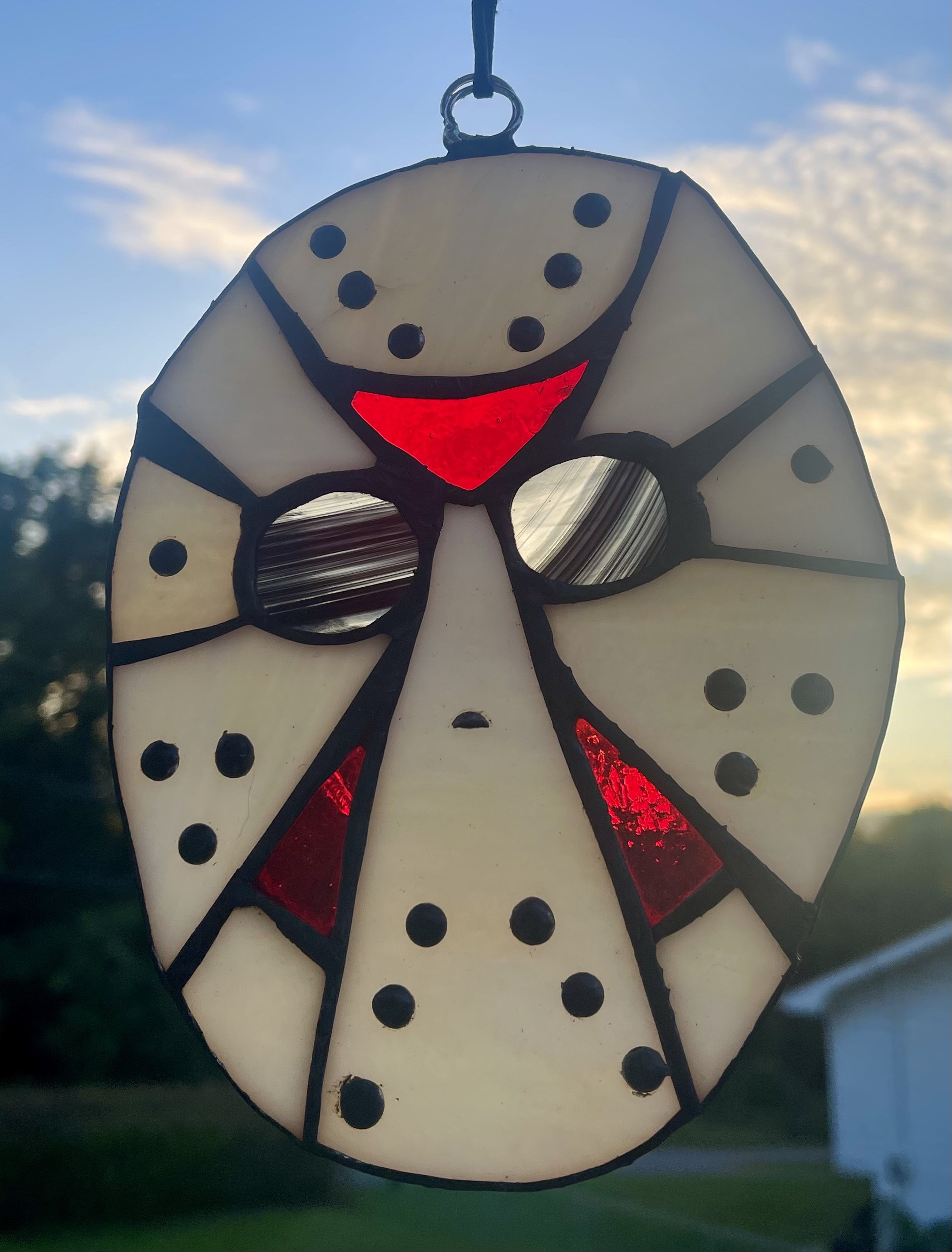 Stained Glass Friday the 13th Jason Mask - Etsy