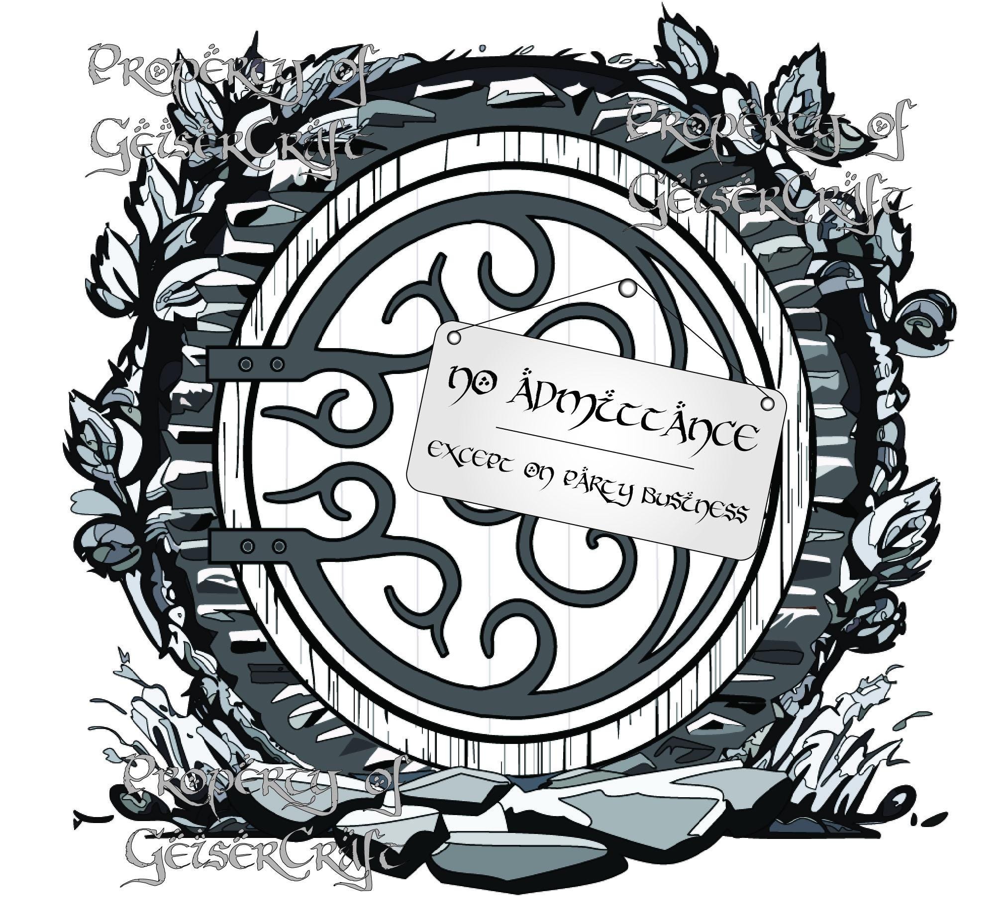 Hobbit Door, Tolkien Theme, Middle Earth, Bag End, Bilbo, Party ...