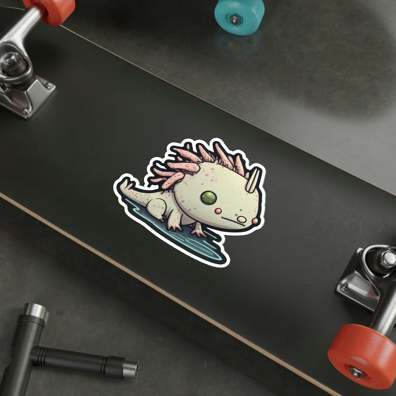 Axolotl Stickers Cute Axolotl Decals Axolotl Laptop Stickers Cute ...