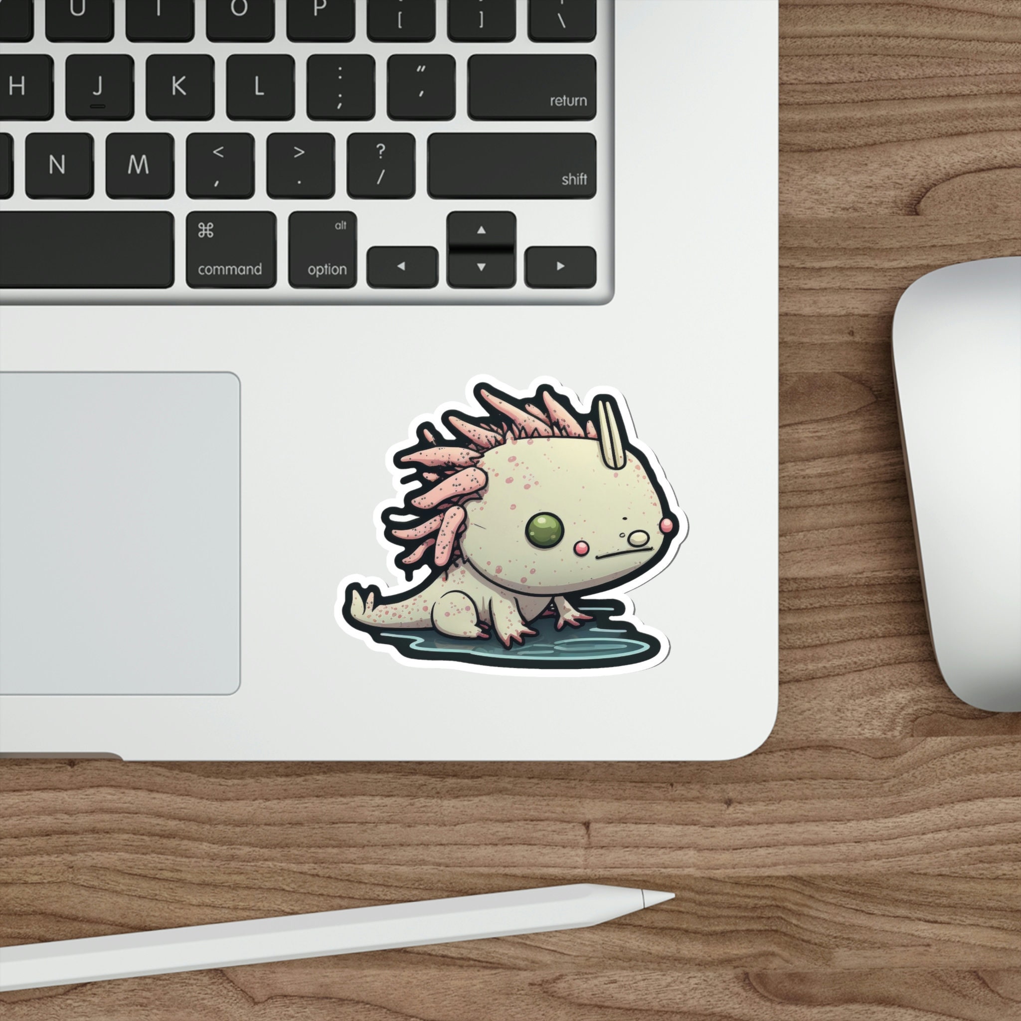 Axolotl Stickers Cute Axolotl Decals Axolotl Laptop Stickers Cute ...