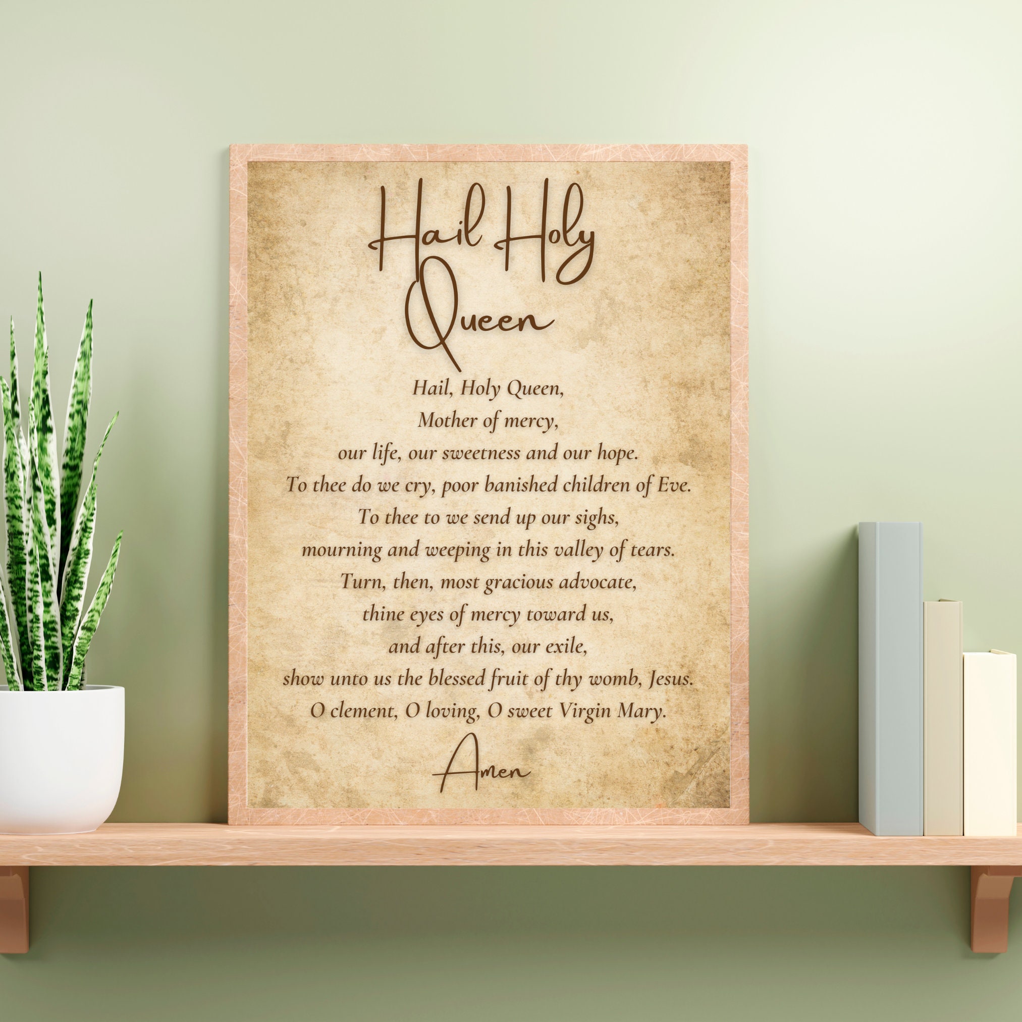 Religious Prayers Neutral Posters, Catholic Prayers, Prayer Prints ...
