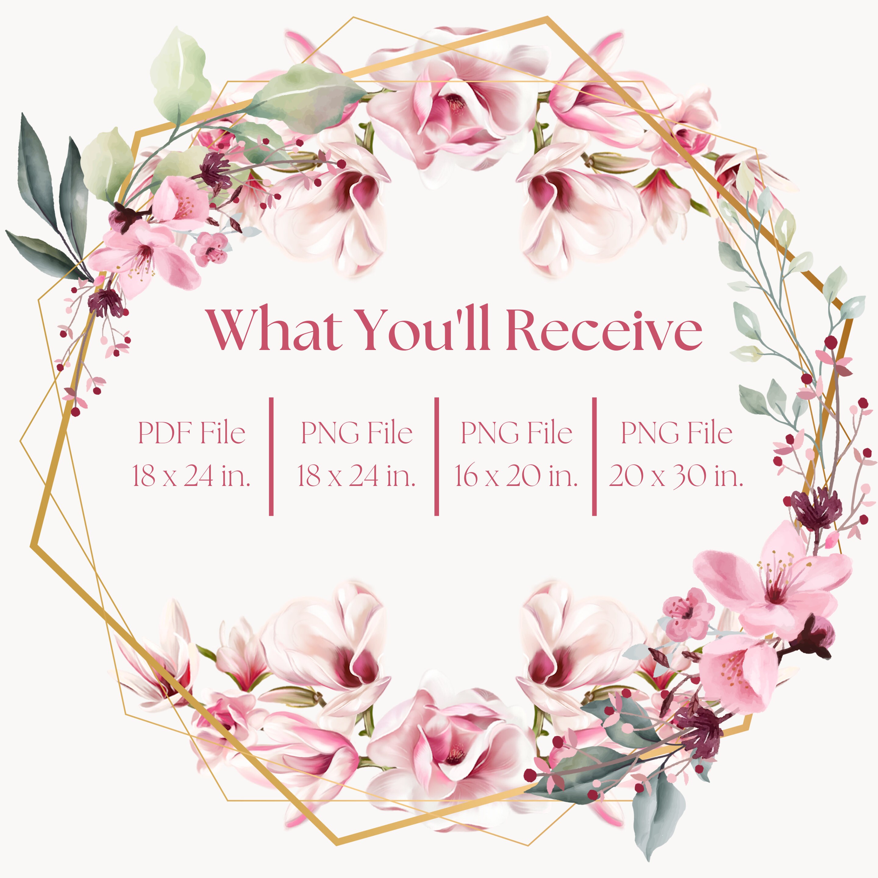 Pink Educational Posters, Home School, Nursery Prints, Nursery Decor ...