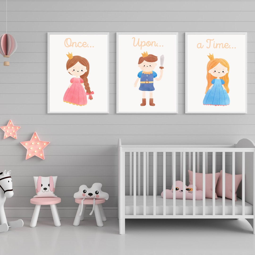 Once Upon a Time Prints, Nursery Prints, Nursery Decor, Wall Art ...