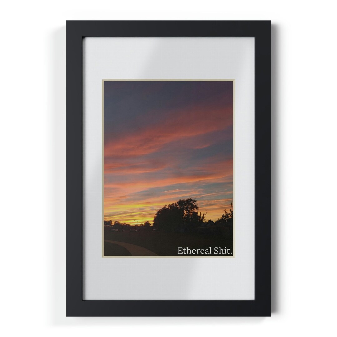 Framed Ethereal Shit Photo - Etsy