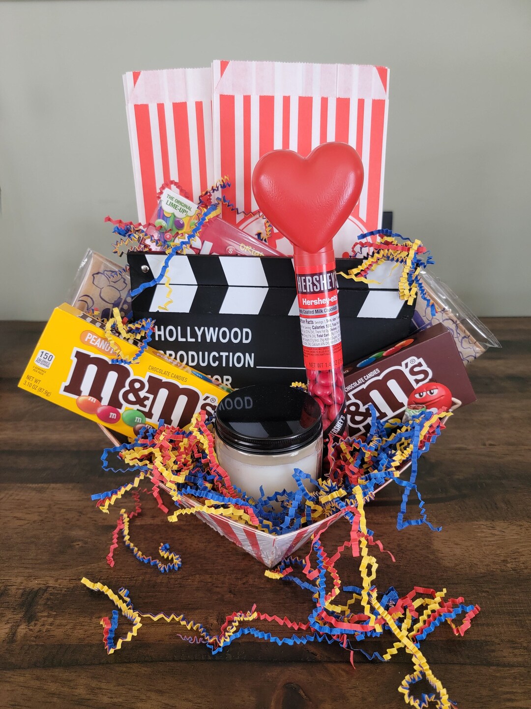 Popcorn Gift Basket / Movie Night / Valentine's Day / Family Fun ...