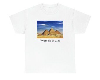 Great Pyramid of Giza Egypt Map T-shirt Unisex Men Women - Etsy