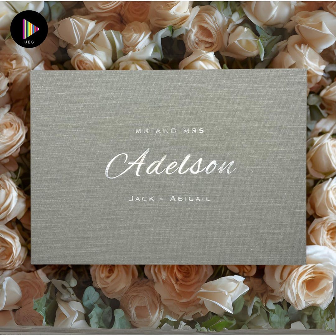 Personalized Wedding Video Book, Digital Wedding Video Album Frame, 4GB ...