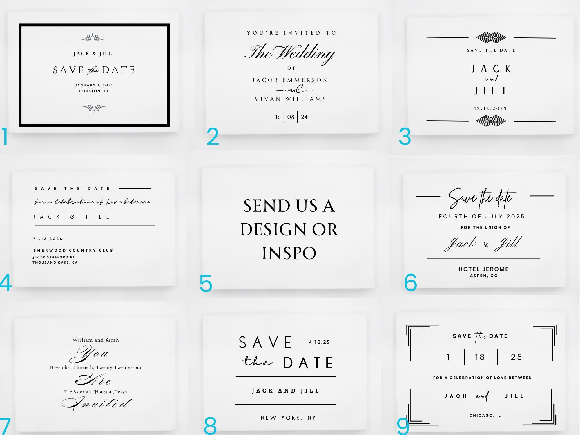 Personalized Video Wedding Invitation | Luxe Invitation Video Book ...
