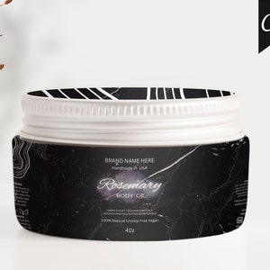 Rose Mairy Cosmetic Bundle Product Label Skincare Template Cosmetic ...