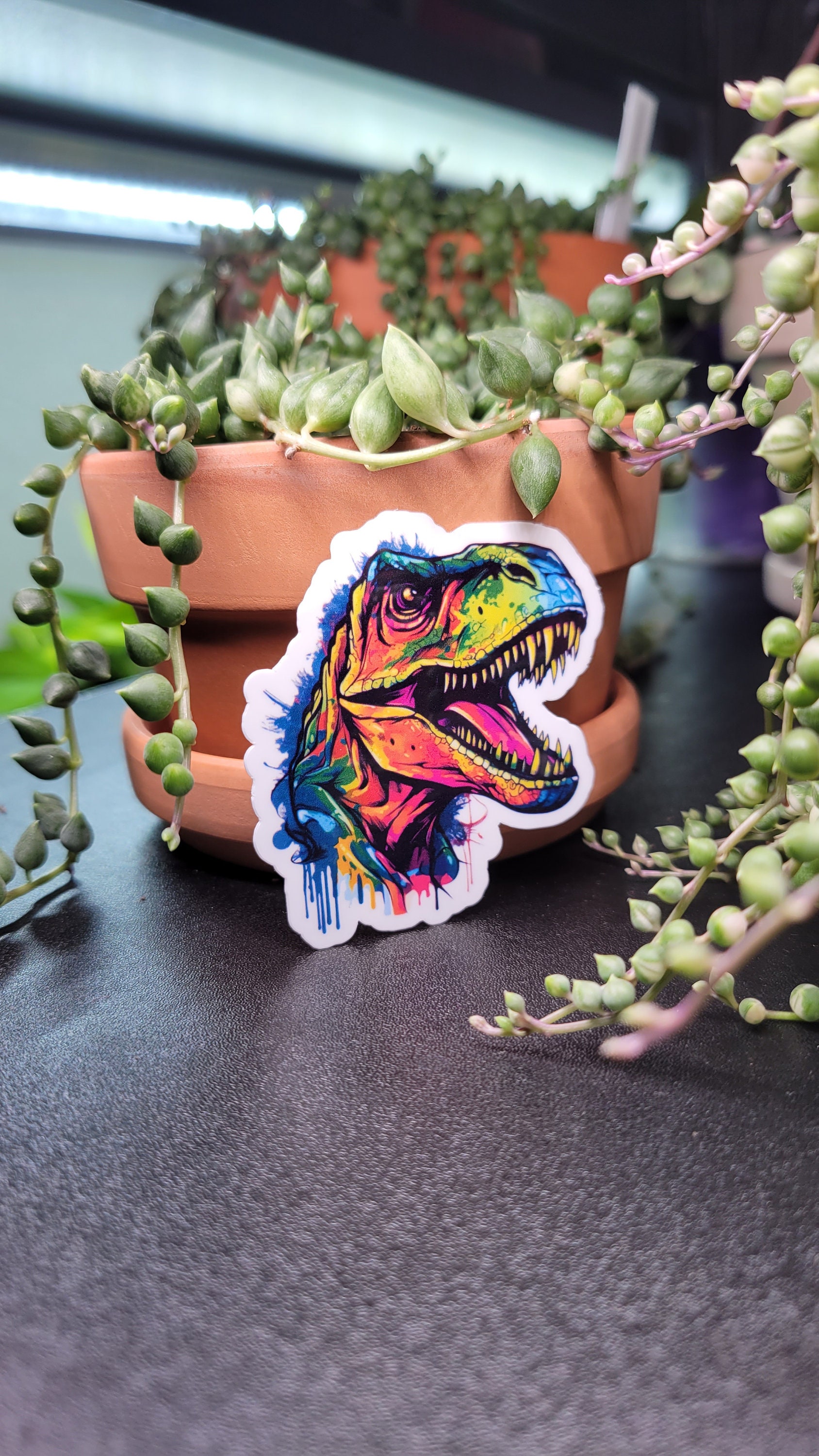10 Prehistoric Jurassic Dinosaur Sticker Set Waterproof, Removable ...