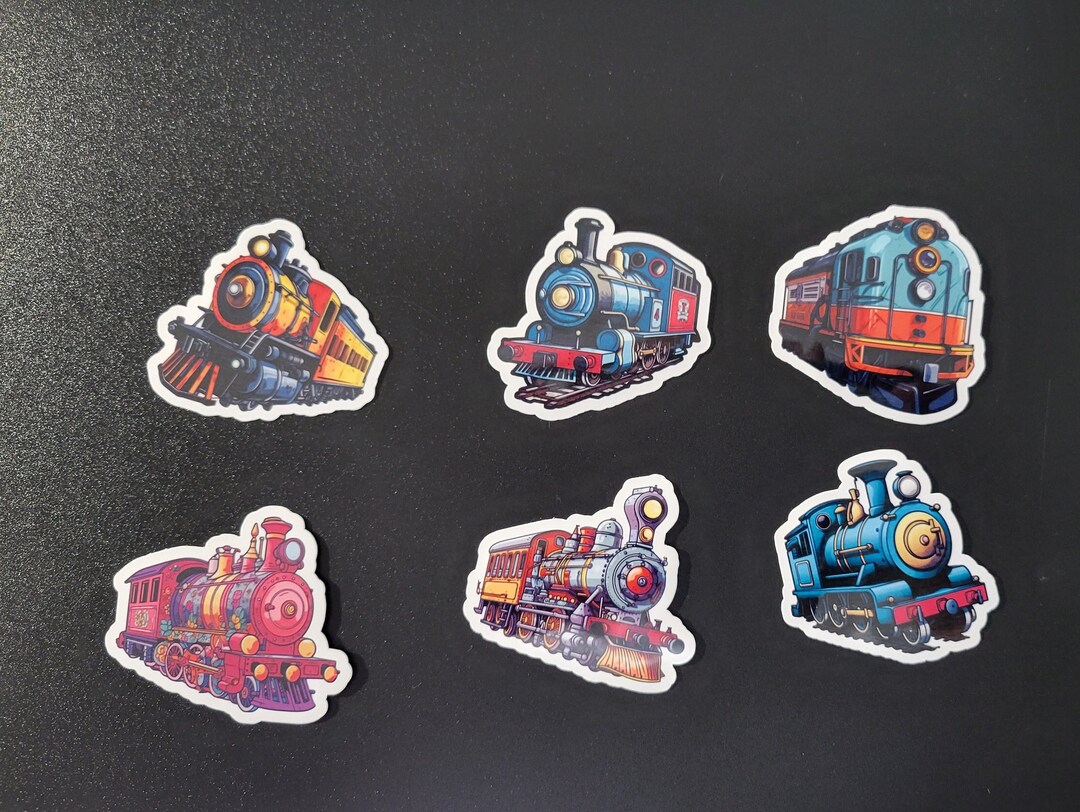 6 Vinyl Stickers to Last A Lifetime: Train Enthusiasts Will Love These ...