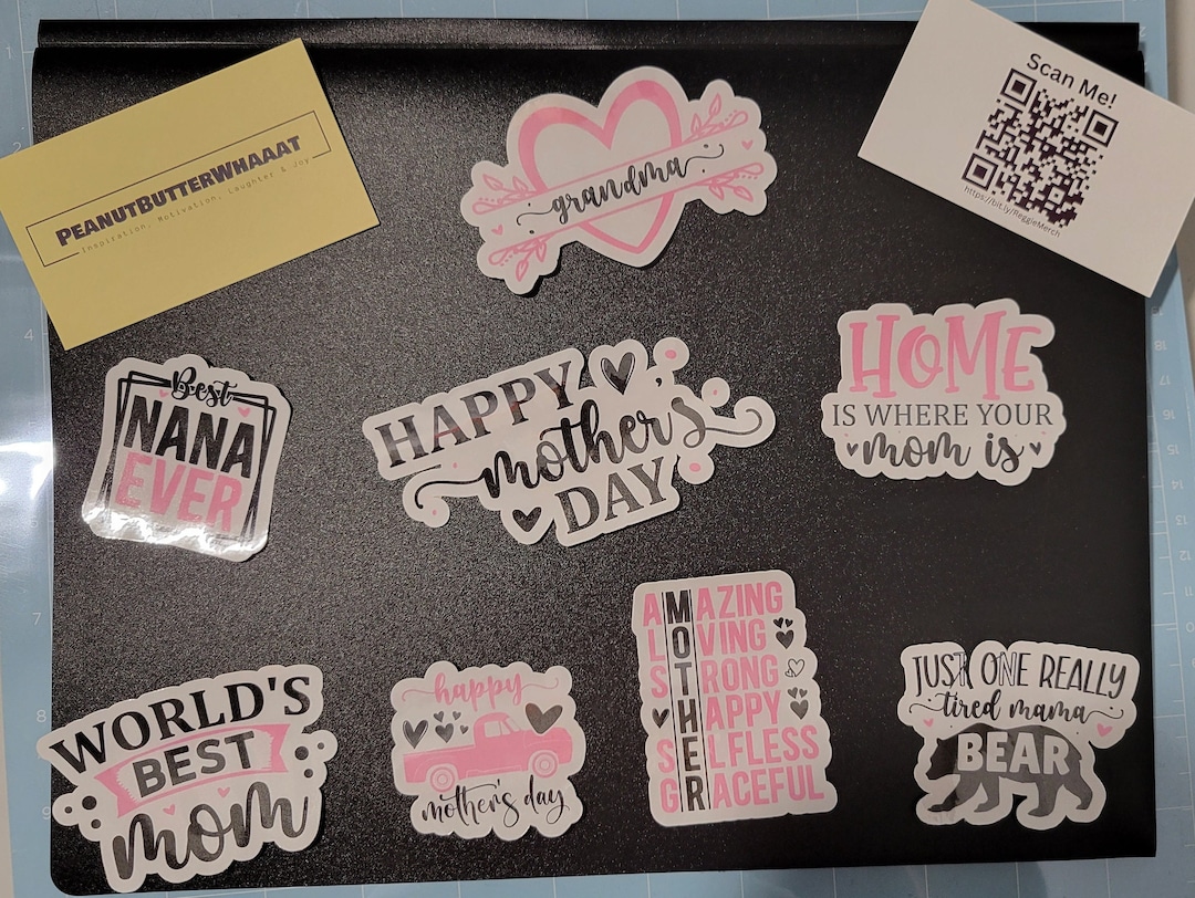 10 Mom Sticker Pack - Show Your Love and Appreciation to Your Supermom ...