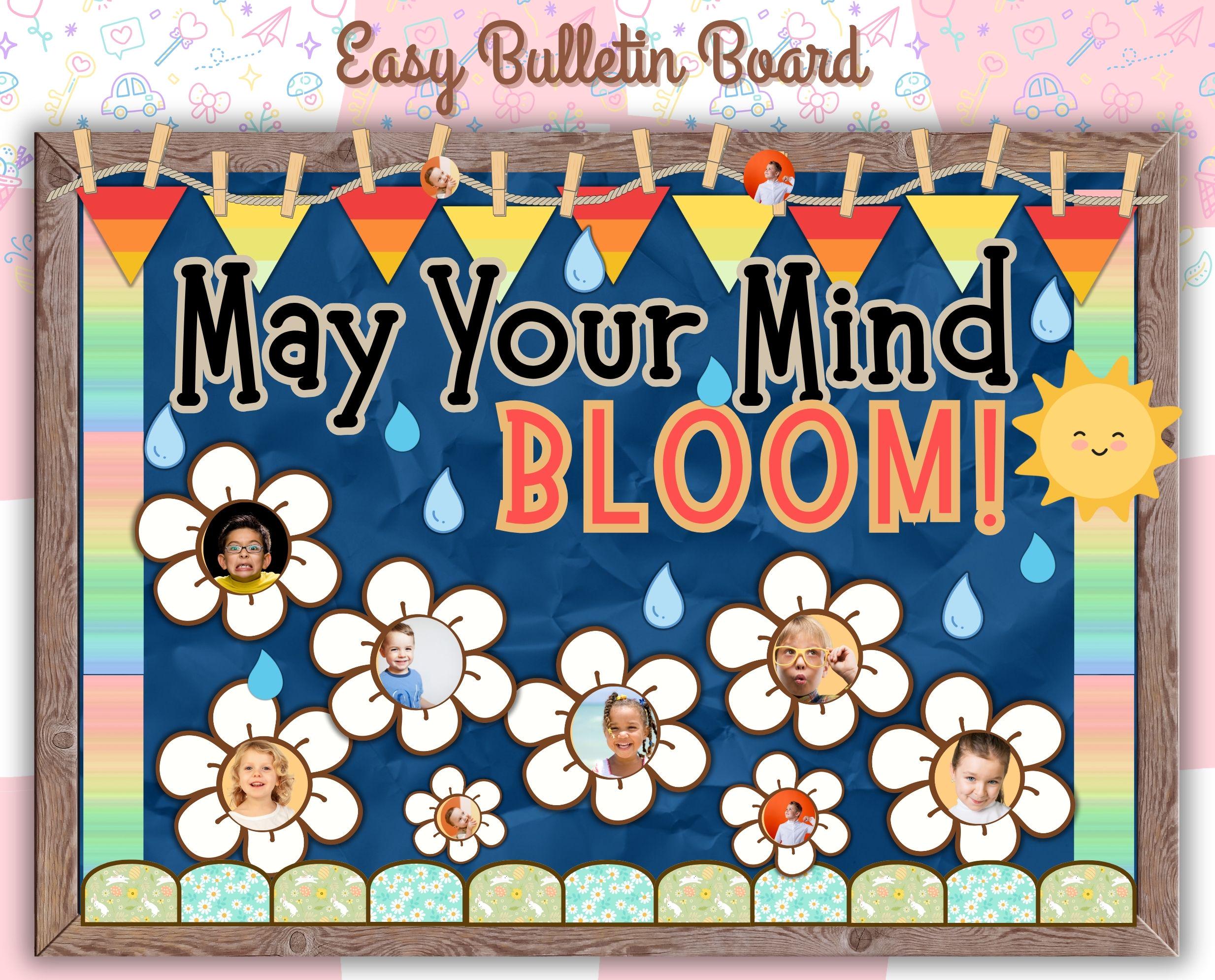 May Your Mind Bloom | School Bulletin Board | Door Decor | School Decor ...