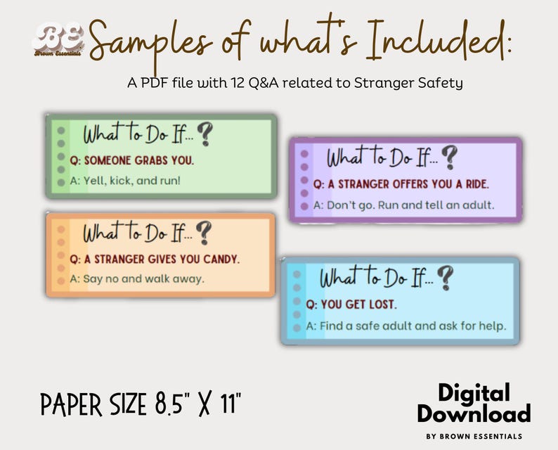 Stranger Danger Bulletin Board Kit | Safety Rules | Trusted Adults | Q ...