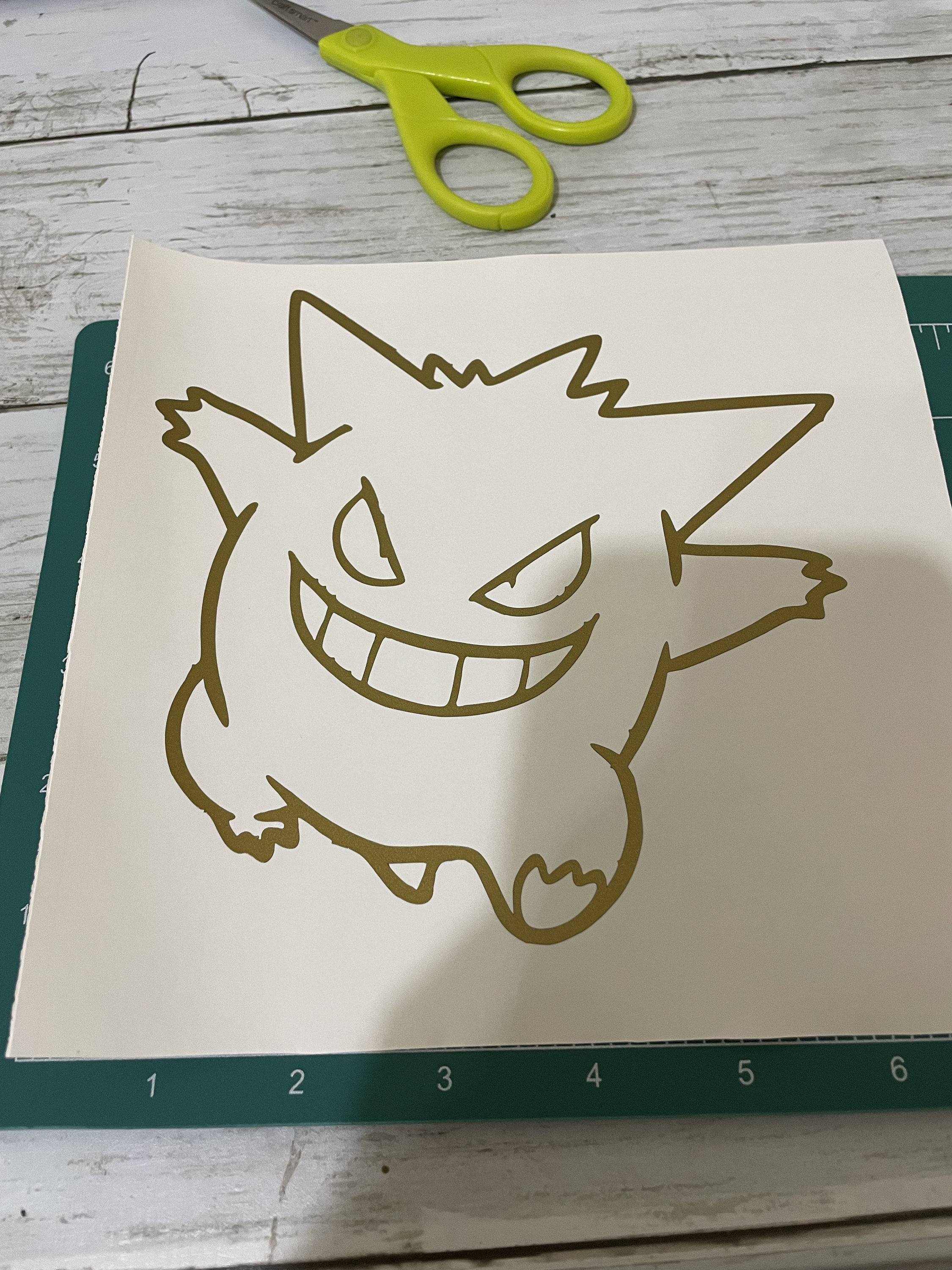 Gengar Pokemon Decal, Car Decal, Pokemon Decal - Etsy UK