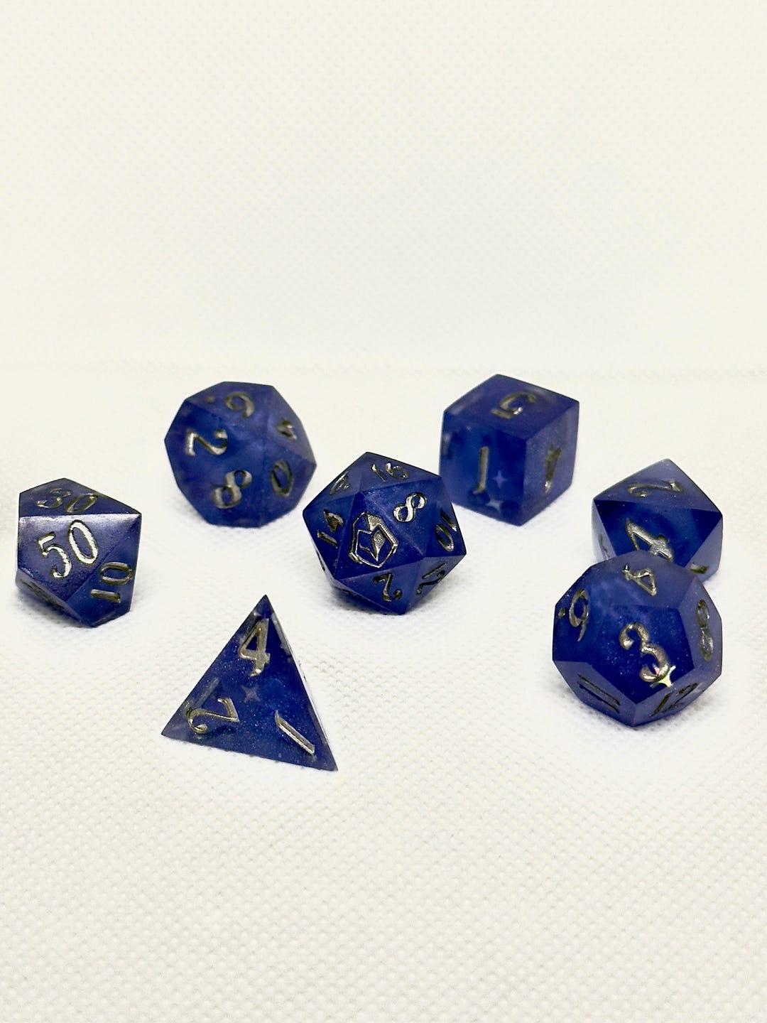 Custom Polyhedral Dice Set (7) - Etsy