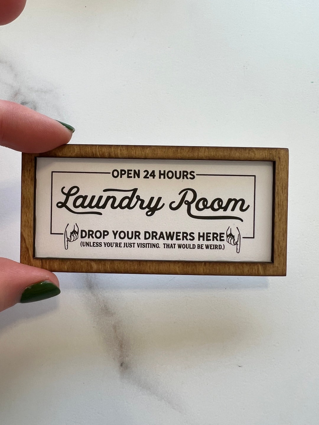 Miniature Dollhouse Sign - Etsy