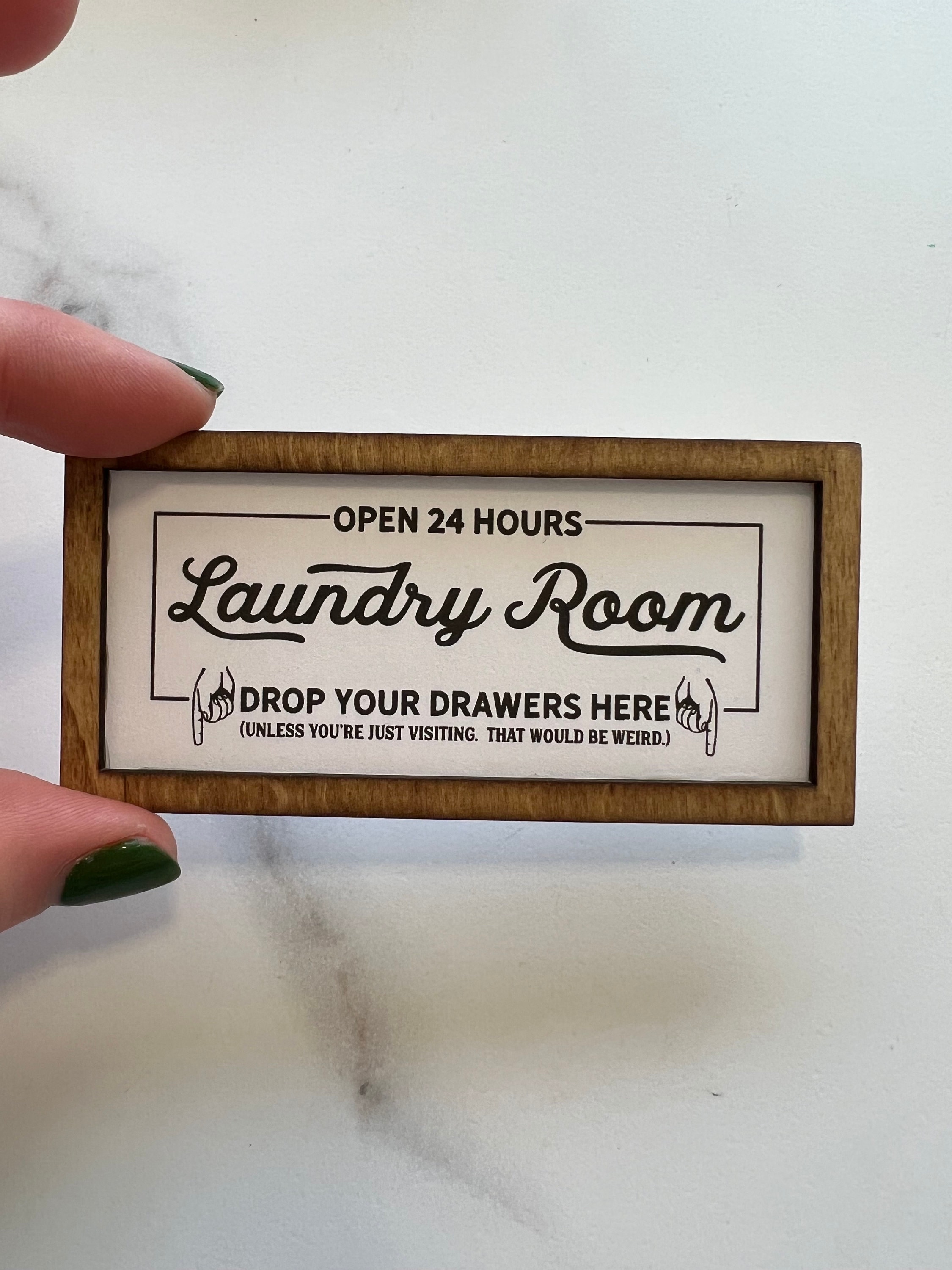 Miniature Dollhouse Sign - Etsy