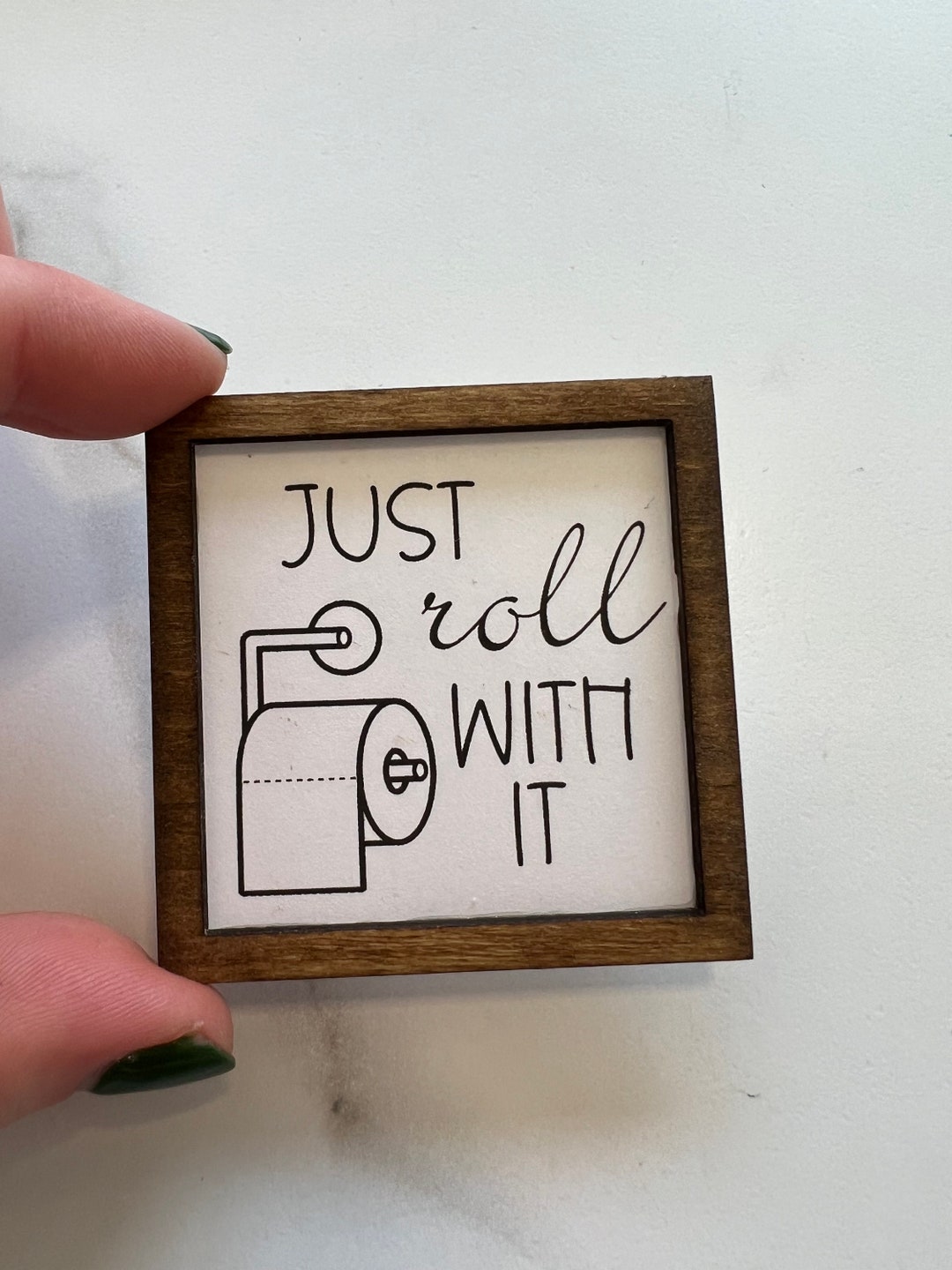 Miniature Dollhouse Sign - Etsy