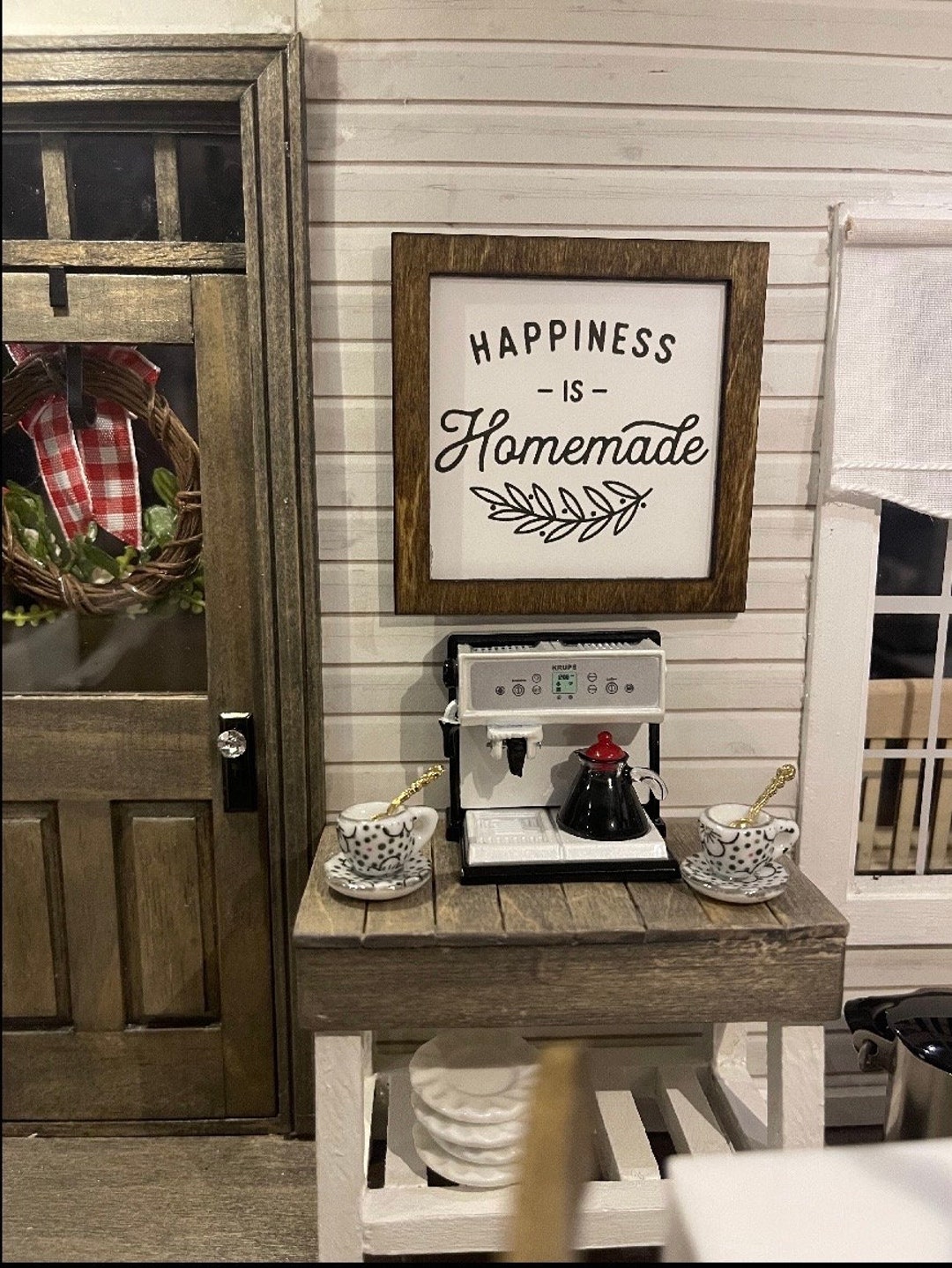 Dollhouse Kitchen Sign - Etsy