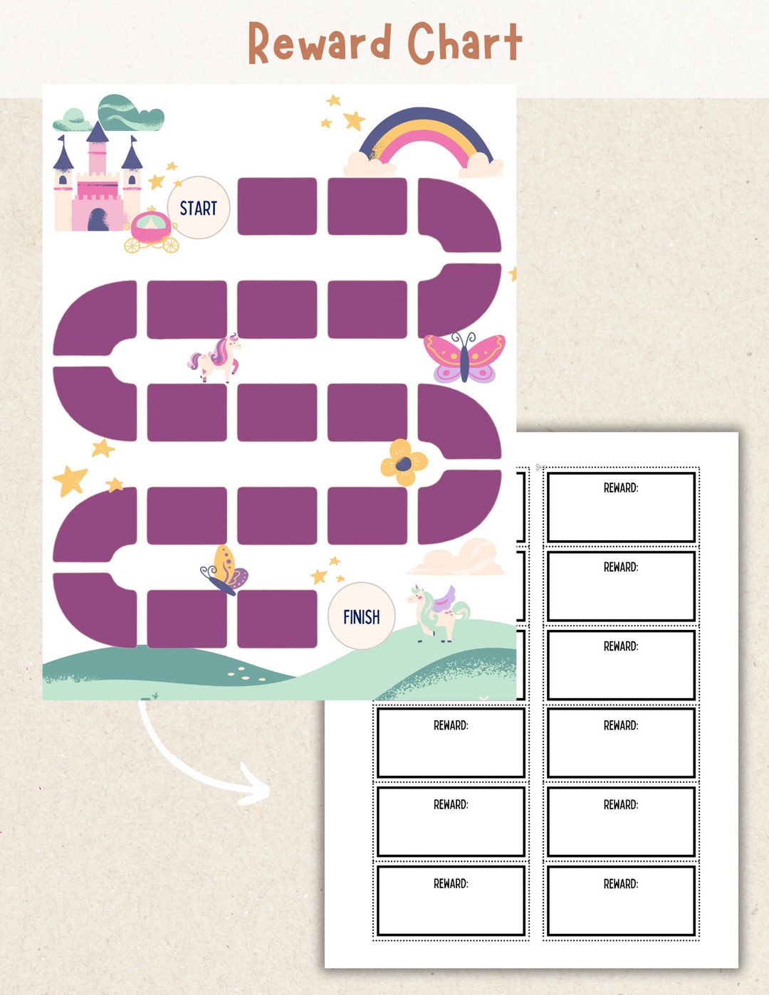 Reward Chart | Toddler Reward Chart | Reward Chart Printable | Kids ...