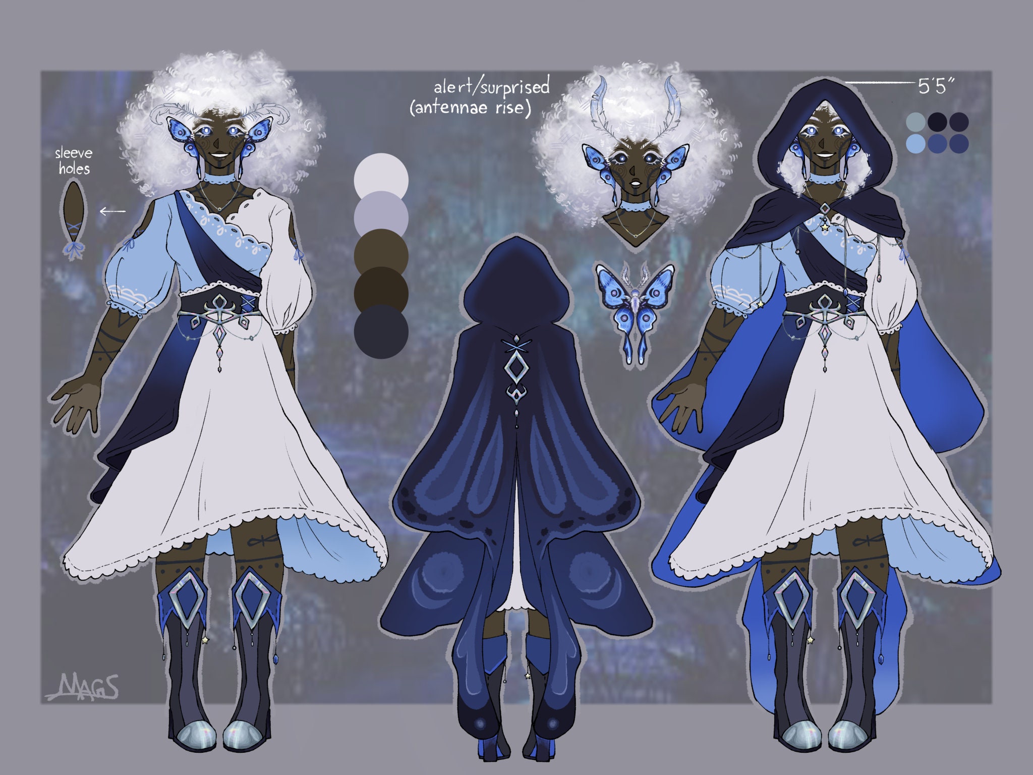 Custom Character Design Digital Art Commissions Custom Character Art ...