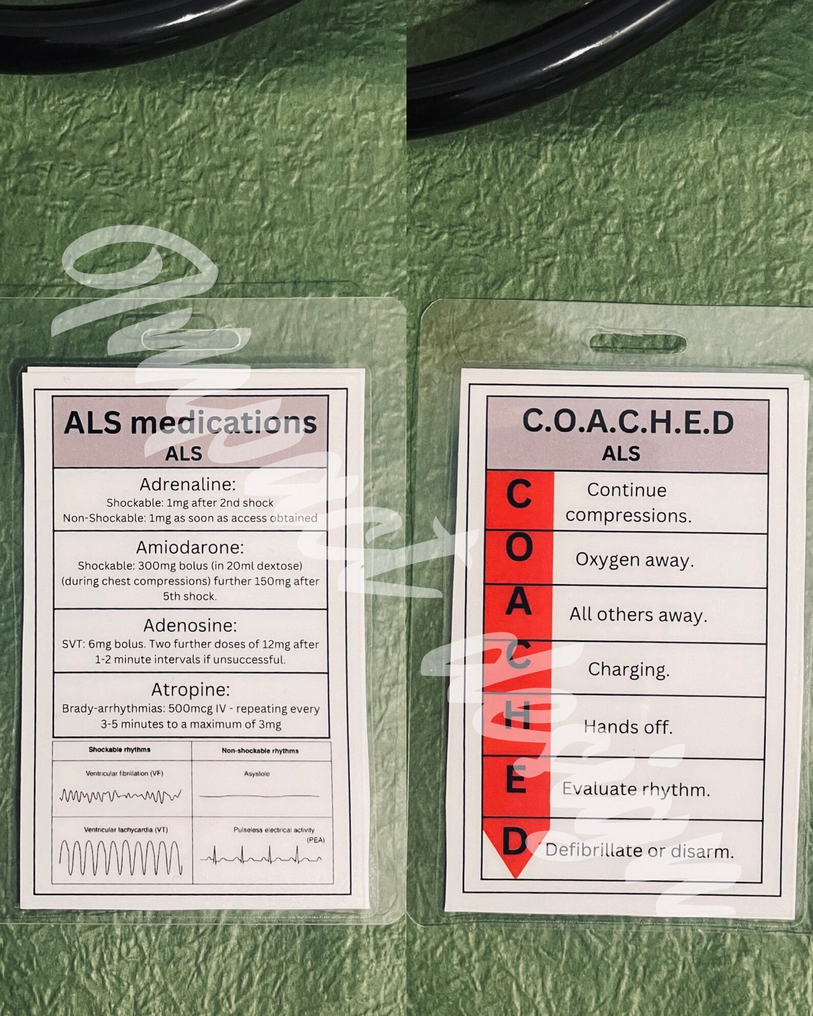 Nursing Badge Refrence Cards - Etsy