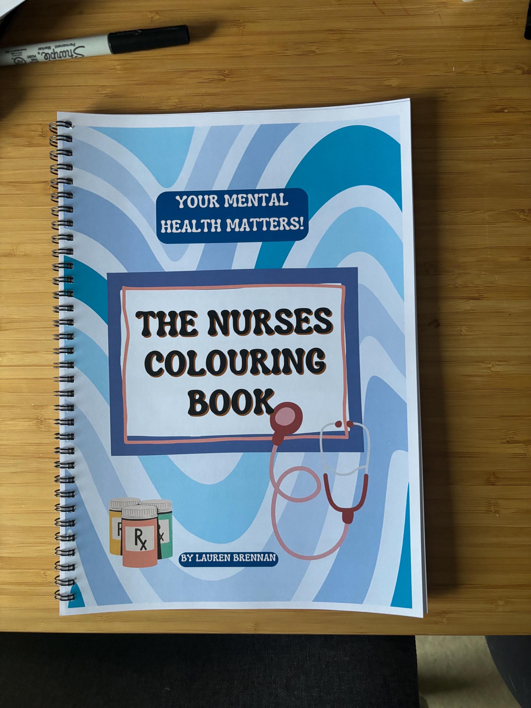 The Nurses Colouring Book - Etsy