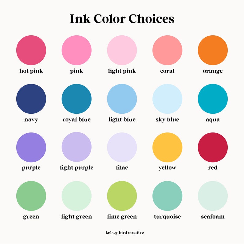 Scalloped Thank You Notecard in the Colors of Your Choice Thank You ...