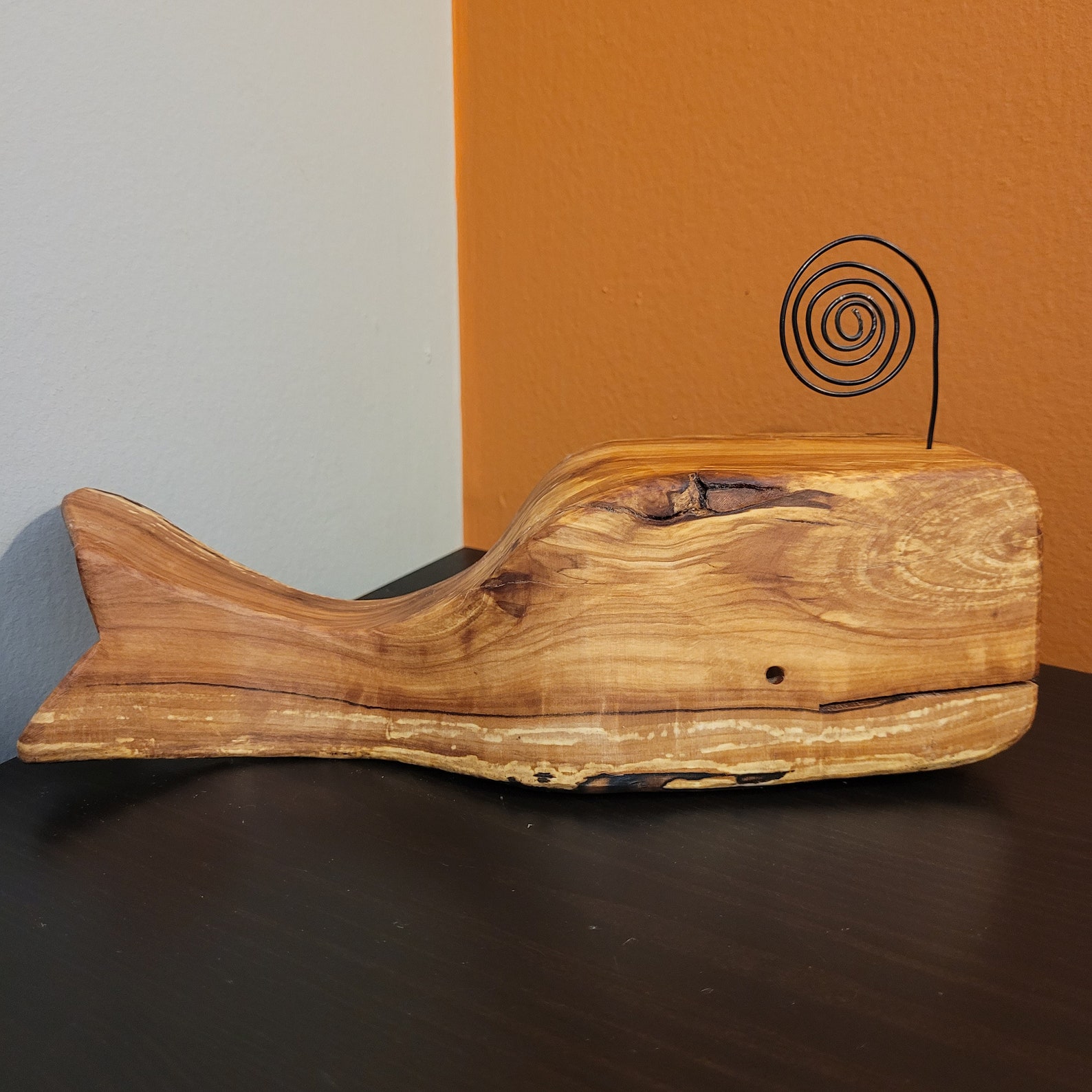 3 Wooden Sperm Whales Home Décor Natural Wood Whales Wooden Decoration ...