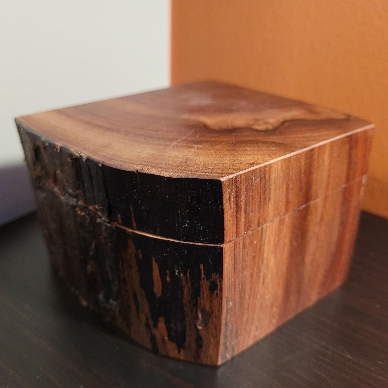 Keepsake Box - Live Edge Box - Wooden Box - Wooden Jewelry Box ...