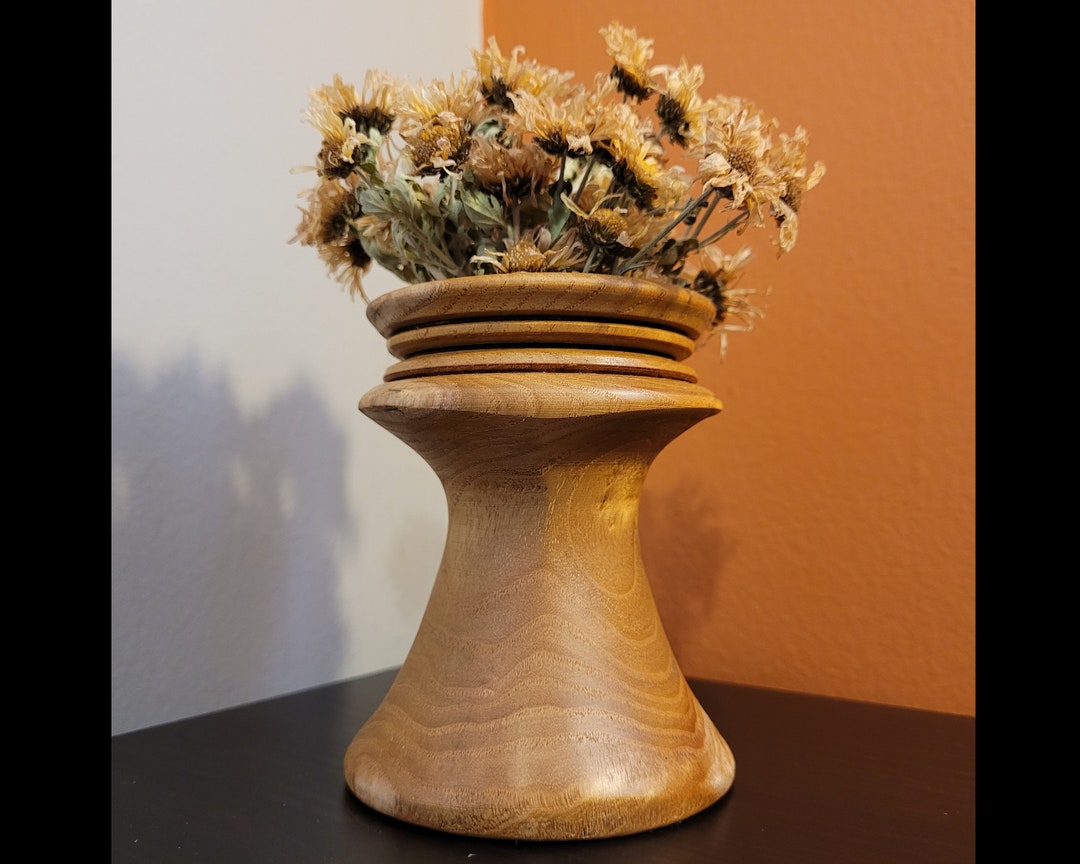 Multi-axis Vase turned Wood Vase Handmade Wooden Vase - Etsy
