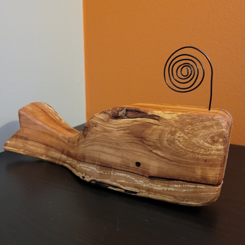 3 Wooden Sperm Whales Home Décor Natural Wood Whales Wooden Decoration ...